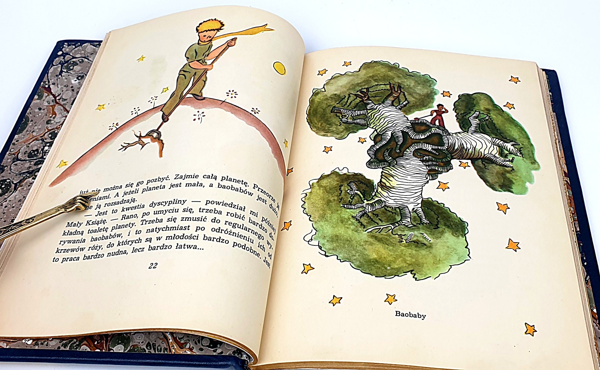 Antoine De Saint-exupery the Little Prince 1st Edition From 1958 ...
