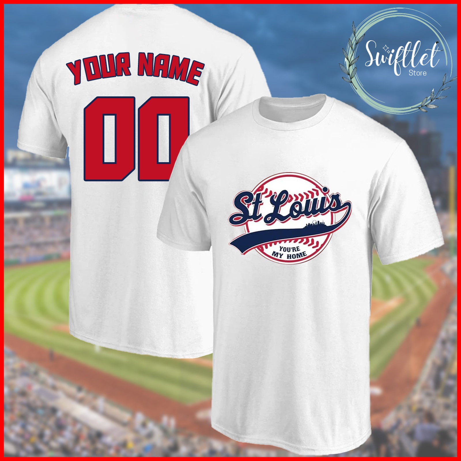 Personalized St. Louis Baseball Team Shirt sold by Brian Kelleher | SKU ...