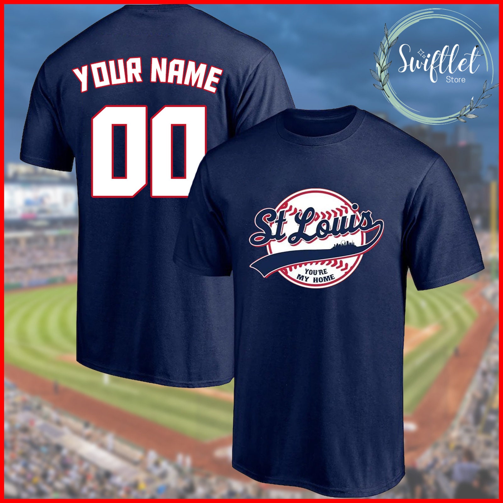 Personalized St. Louis Baseball Team Shirt sold by Brian Kelleher | SKU ...
