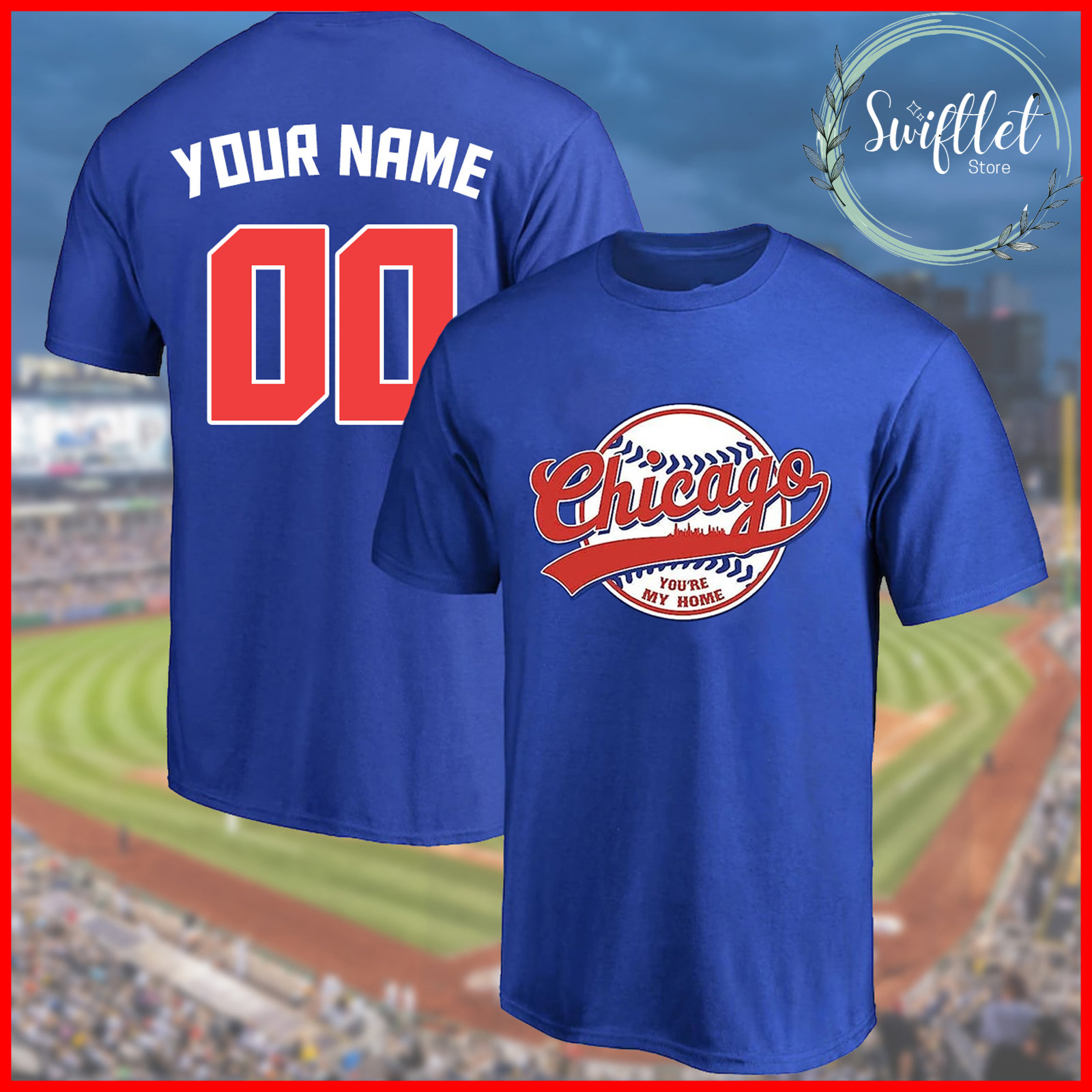Personalized Chicago Baseball Team Shirt sold by Manoj Sharma | SKU ...