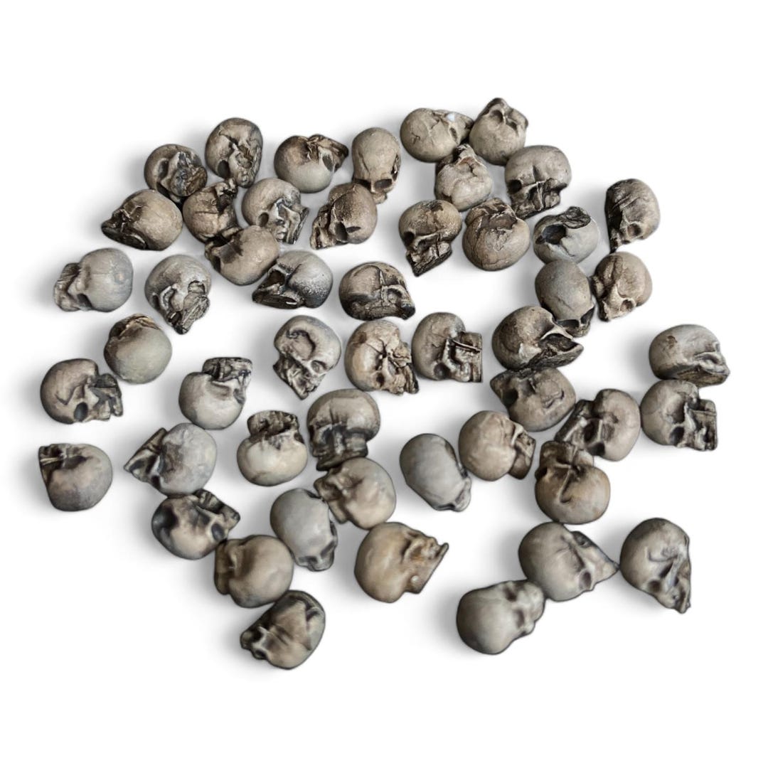 Human Skulls - 3D Printed Tabletop Furnishing Props, and Terrain for D ...