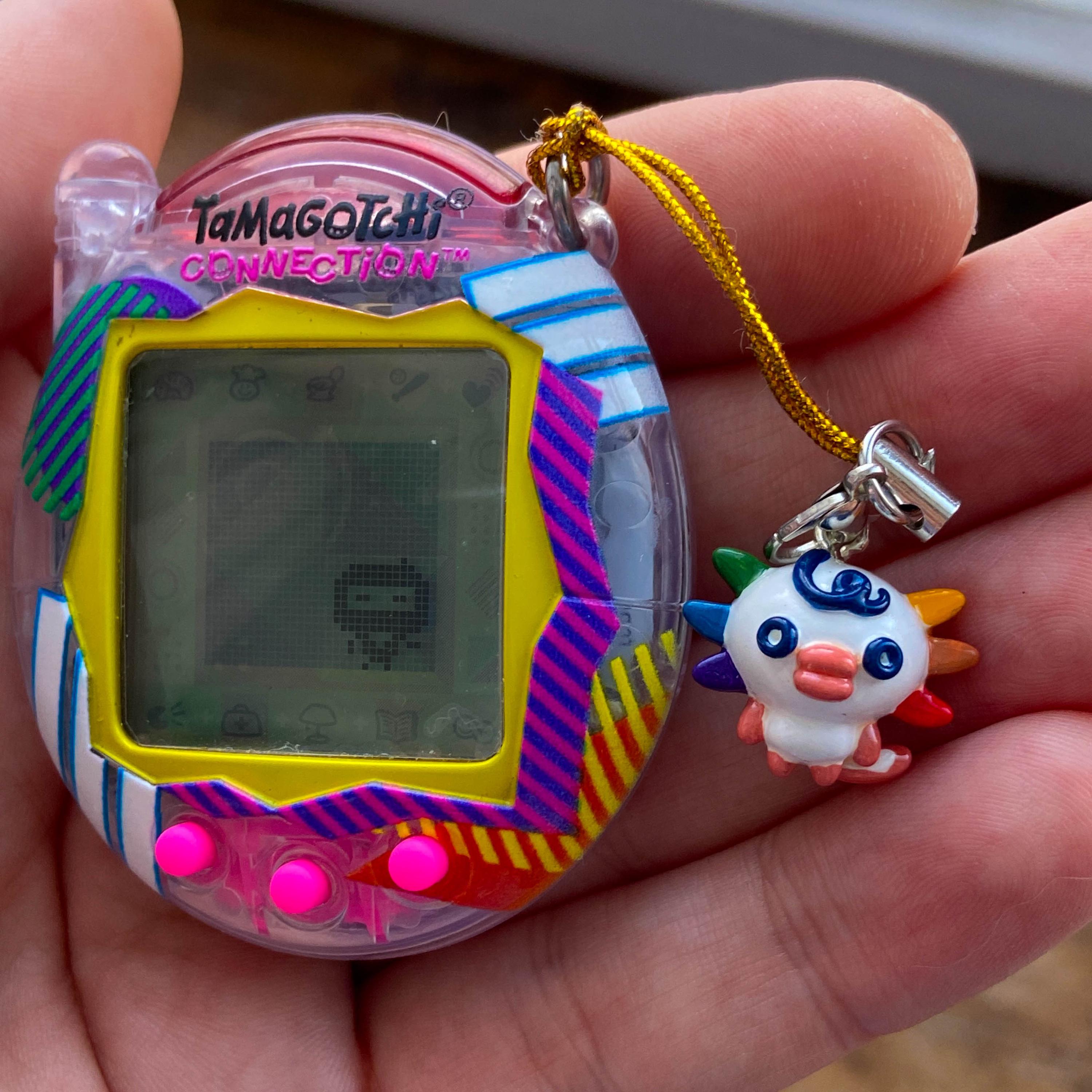 Handpainted Tamagotchi Woopatchi Character Charm for Uni, Connection ...