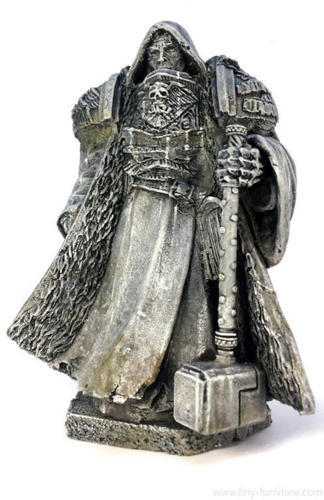 Paladin Statue PAINTED Tabletop Furnishing Props, and Terrain for D&D ...