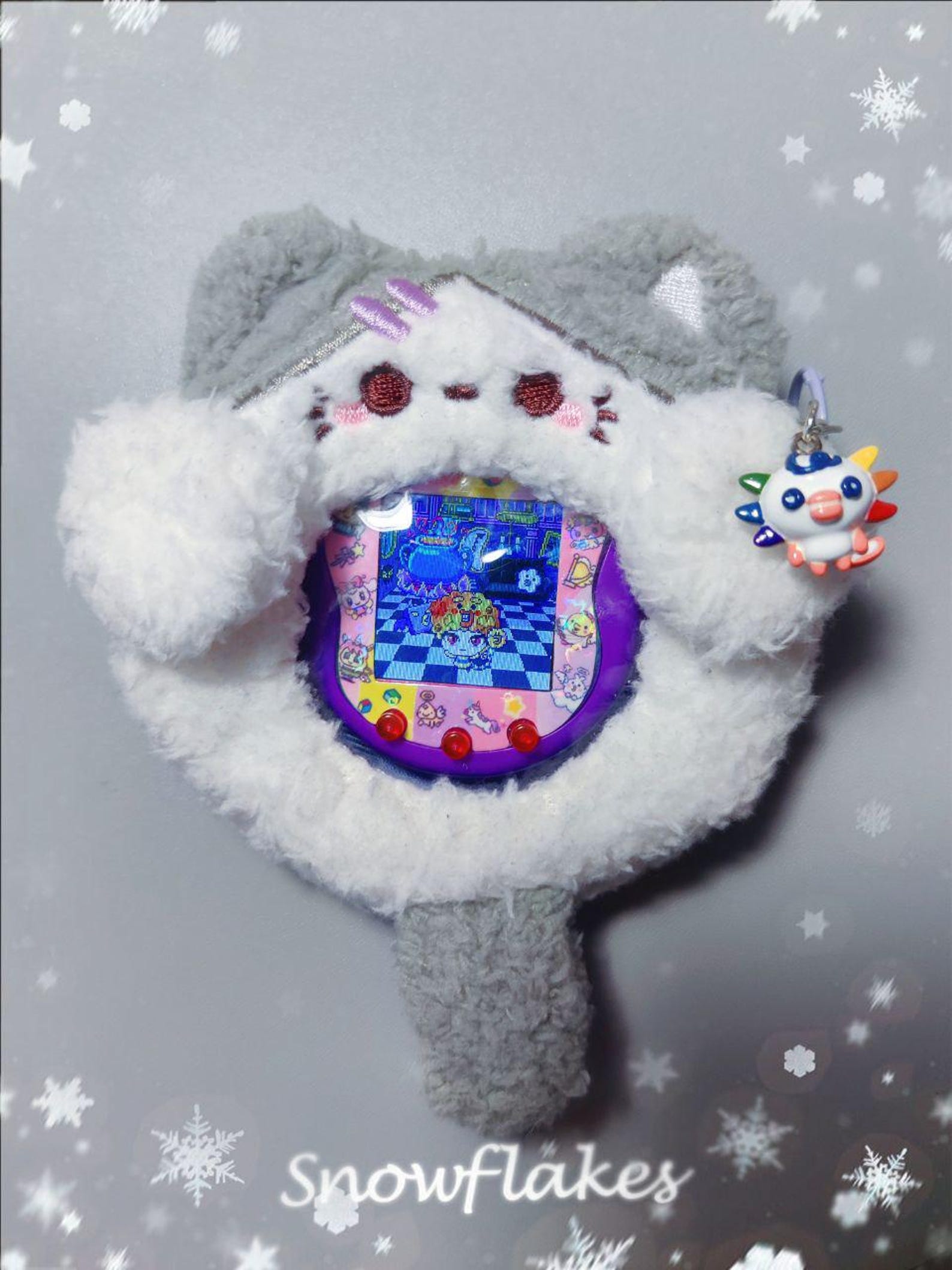 Handpainted Tamagotchi Woopatchi Character Charm for Uni, Connection ...