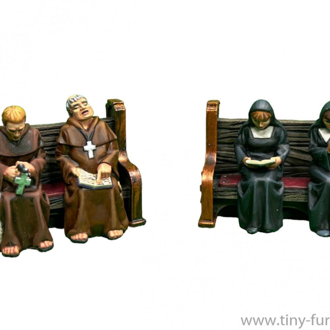 At a Prayer (SITTING FOLKS) - 3D Printed Tabletop Miniature for D&D ...