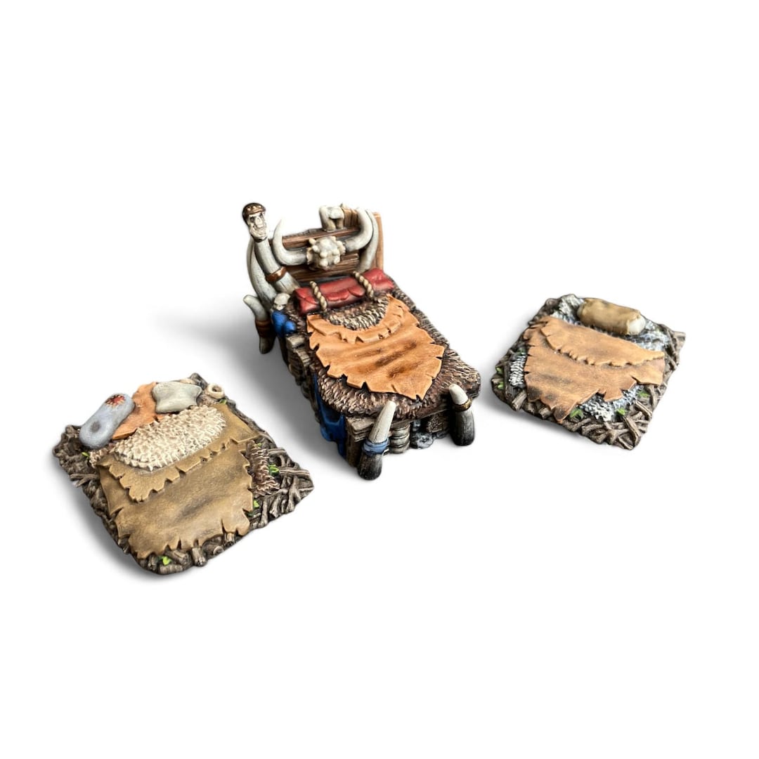 Troll's Bedroom - 3D Printed Tabletop Furnishing Props, and Terrain for ...