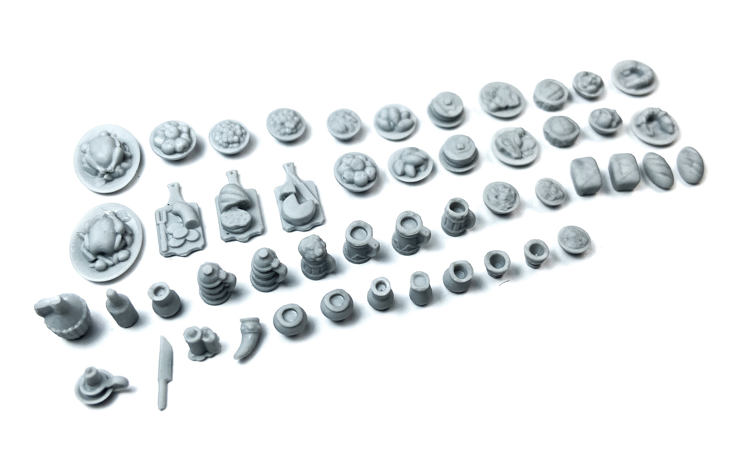 Tavern Meal and Drinks Tabletop Furnishing Props and - Etsy