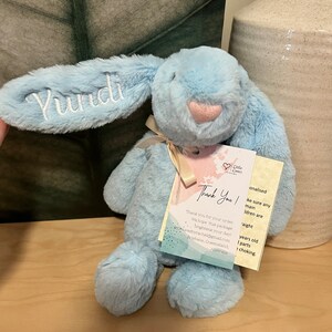 Personalised Plush Bunny Rabbits for Children and Babies. Floppy Ear ...