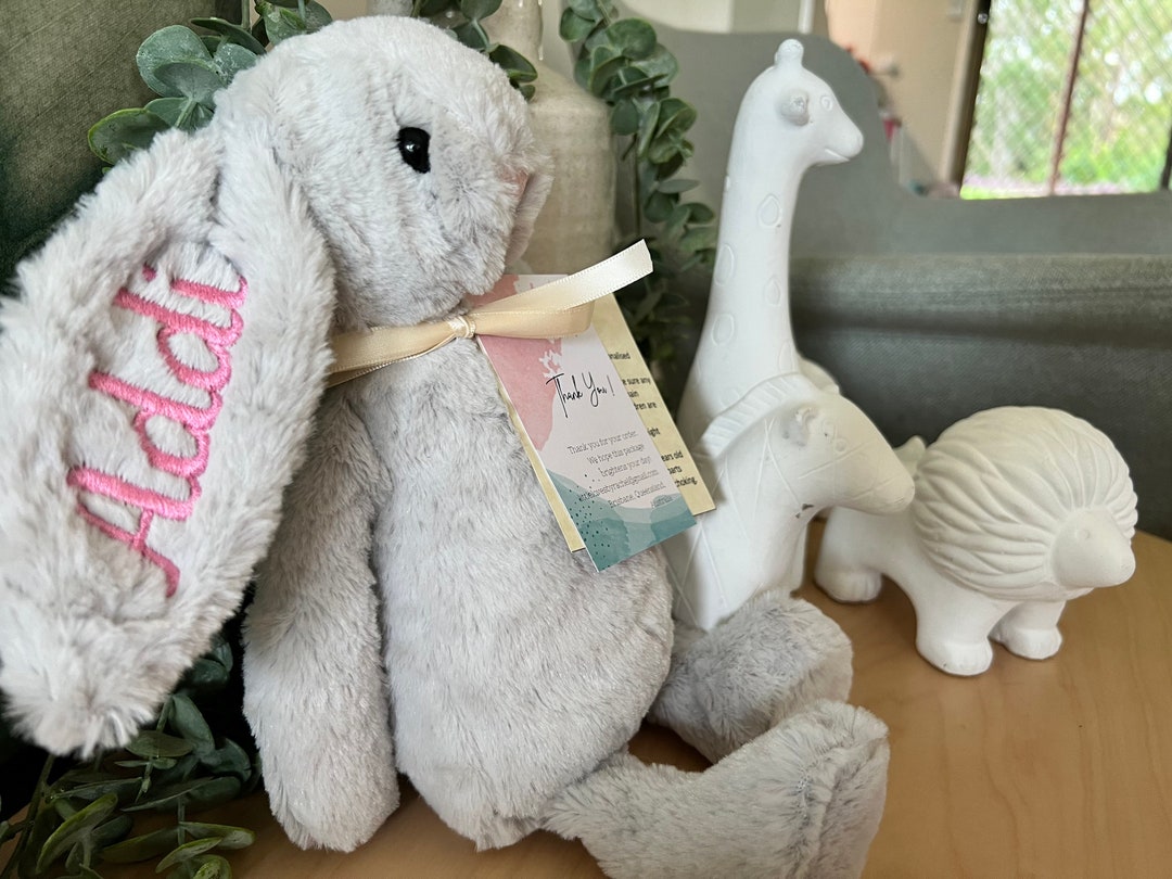 Personalised Plush Bunny Rabbits for Children and Babies . - Etsy