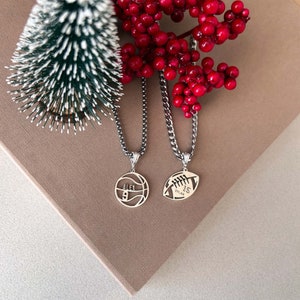 Silver Sport Jewelry, Football Jewelry, Custom Basketball Necklace ...