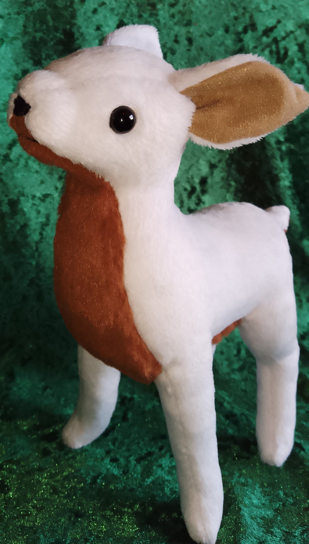 CUSTOMIZABLE Plush Fawn, Choose Your Own Colours, Optional Embroidered ...