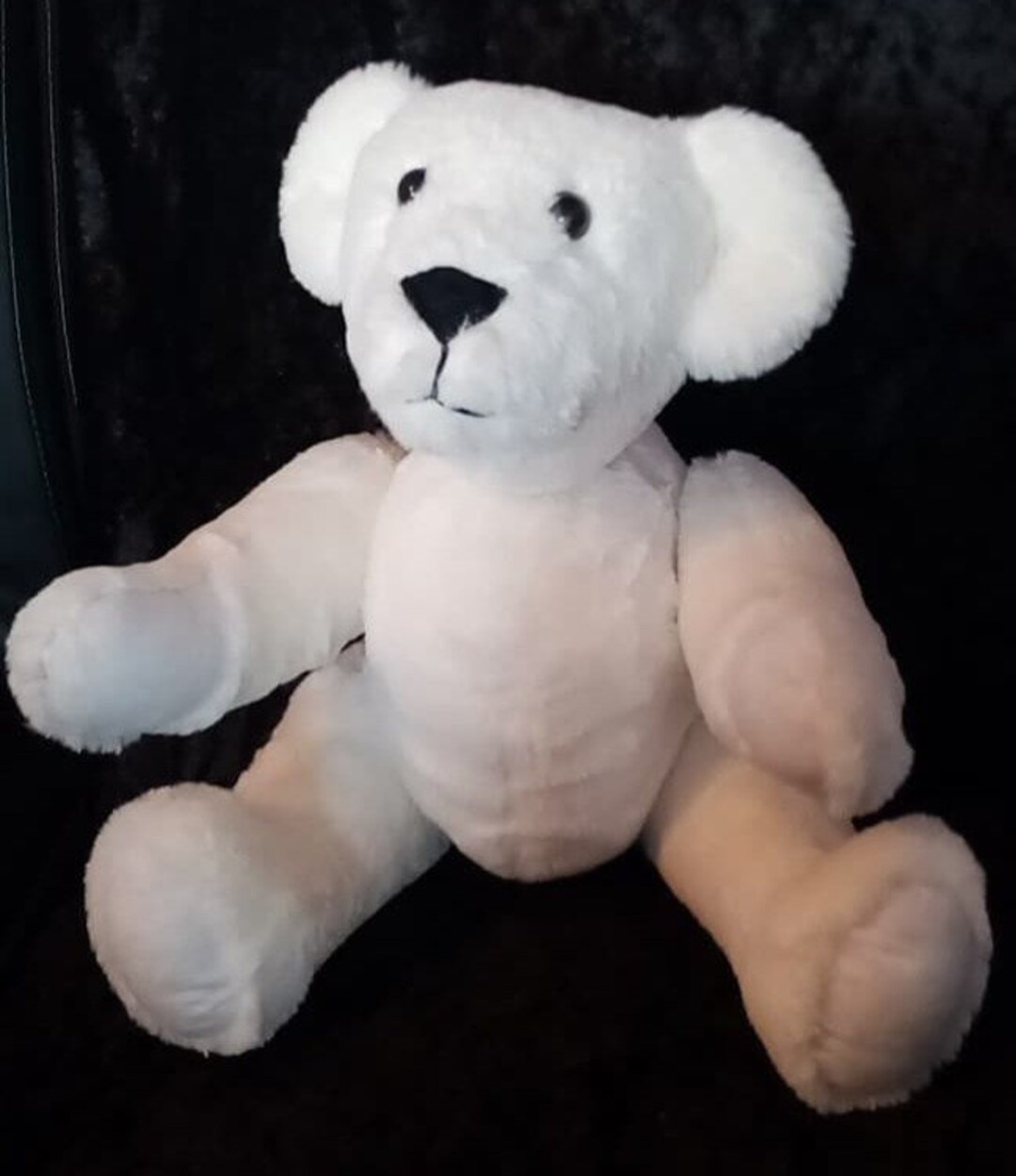 CUSTOMIZABLE, Traditional Style Teddy Bear Plush, With Posable Head ...