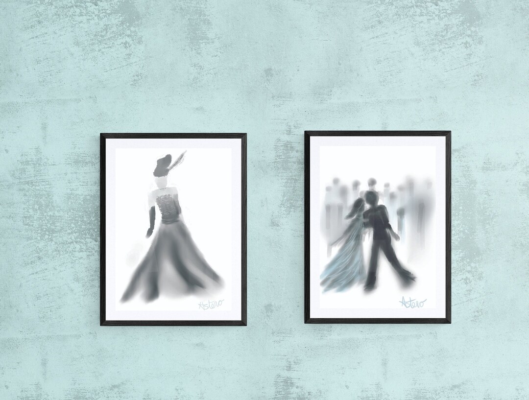 Duo Black and White Set - Etsy