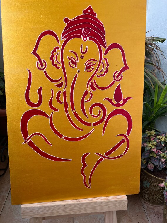 Handmade Multimedia Paintings on Mdf - Etsy