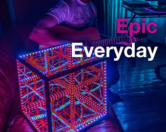 Led Infinity Hypercube - Etsy