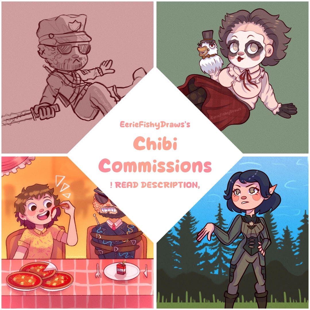 Digital Art Commission chibi Style - Etsy