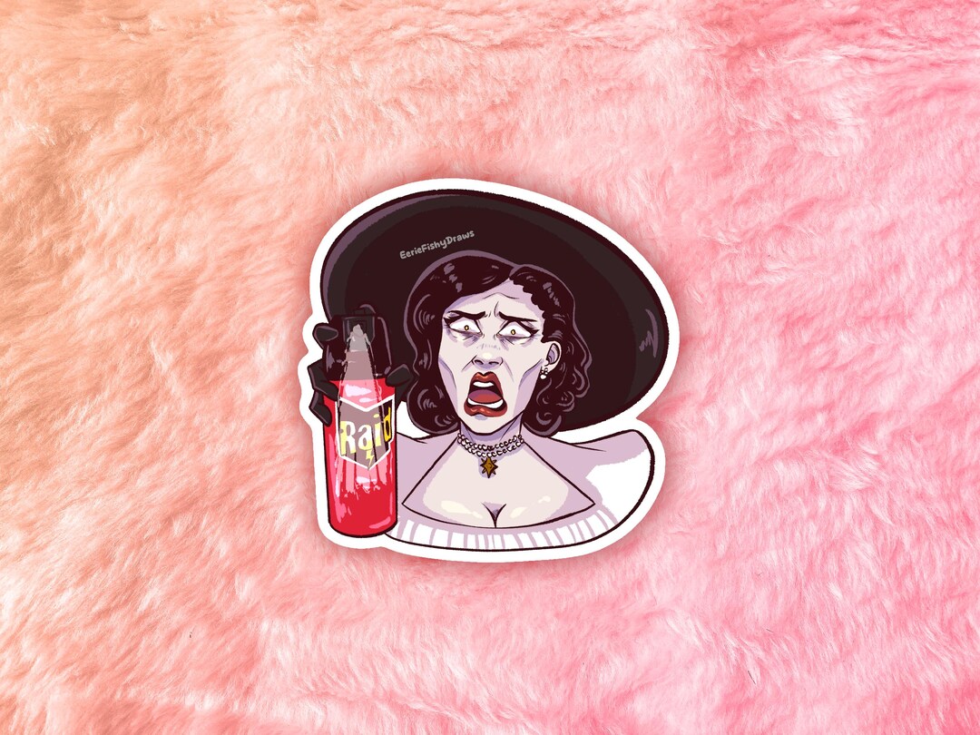 Vampire Lady Meme Vinyl Sticker - Etsy