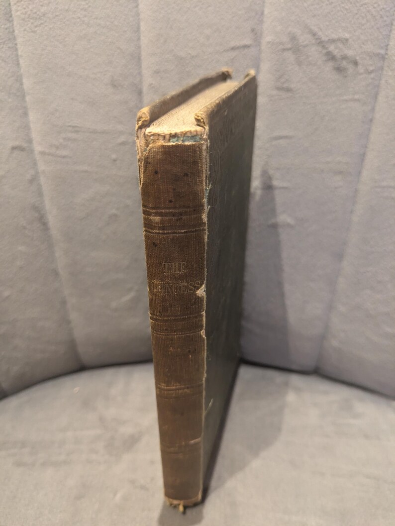 Alfred Tennyson, the Princess, Hardcover, 2nd Edition, 1848, Edward ...