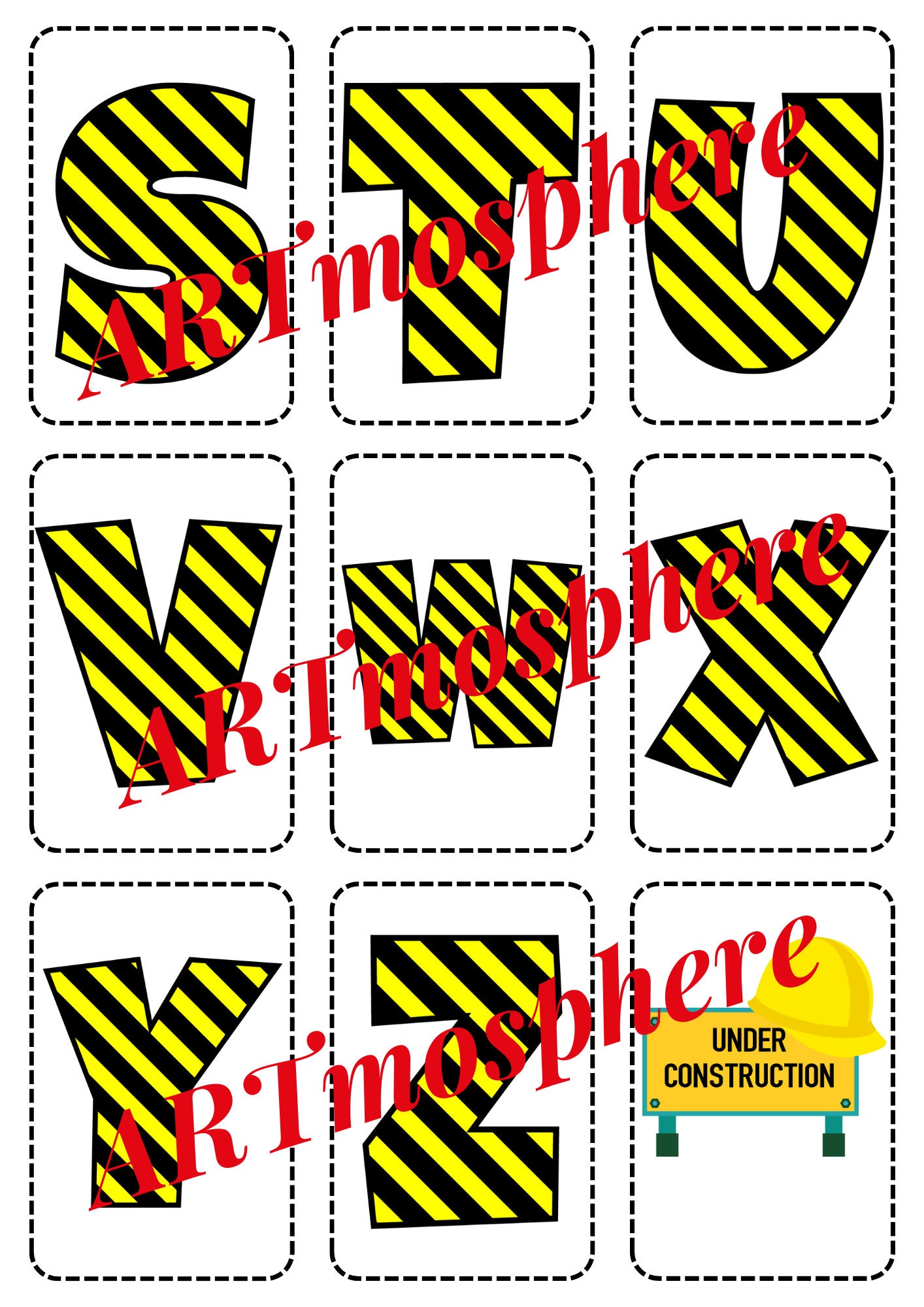 Construction Playing Cards, Roadworks and Vehicle Themed Snap Cards ...