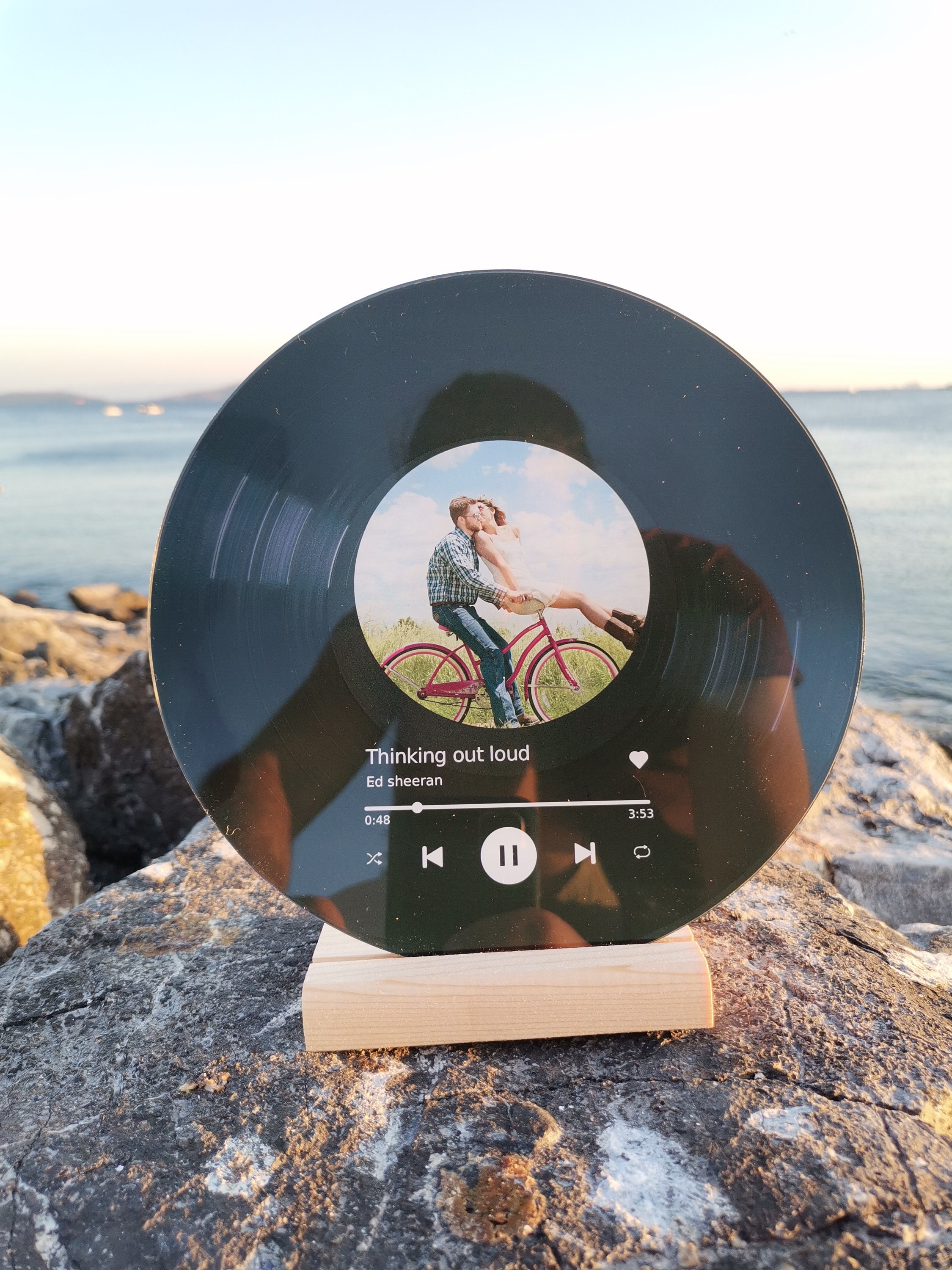 Romantic Personalized Record, Birthday Gift for Her, Anniversary Gift ...