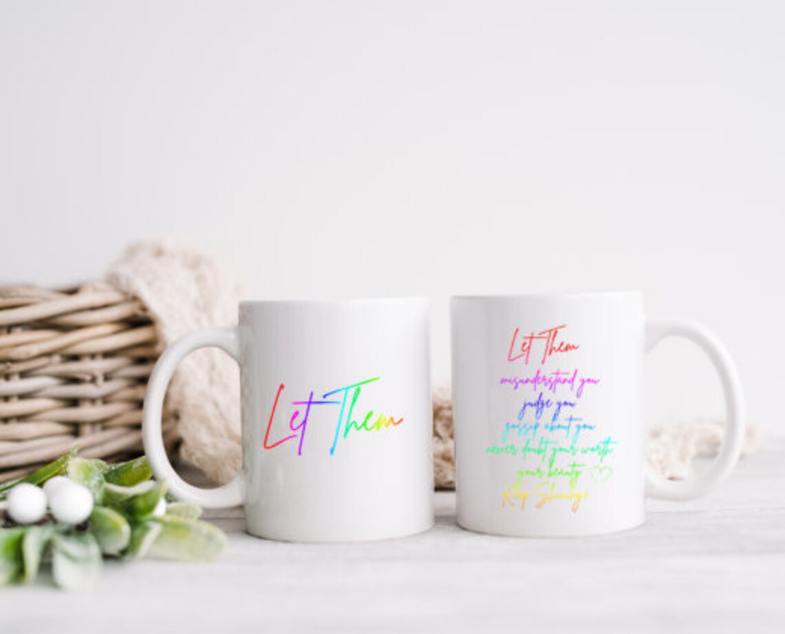 Rainbow PNG and Black SVG Let Them Poem SVG, Keep Shining ...