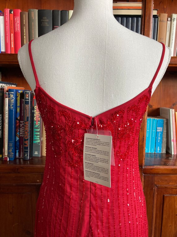 Vintage Evening Gown Marvel by La Perla Red Woman Dre… - Gem