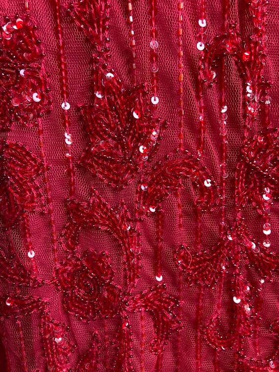 Vintage Evening Gown Marvel by La Perla Red Woman Dre… - Gem