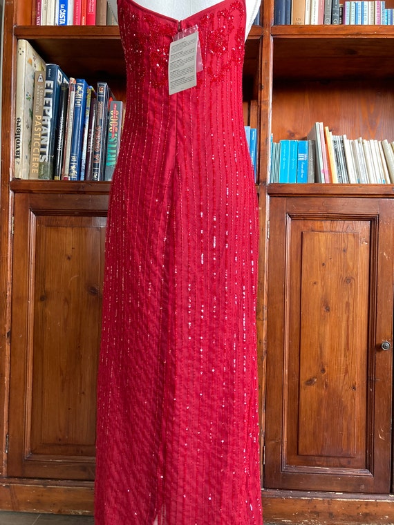 Vintage Evening Gown Marvel by La Perla Red Woman Dre… - Gem