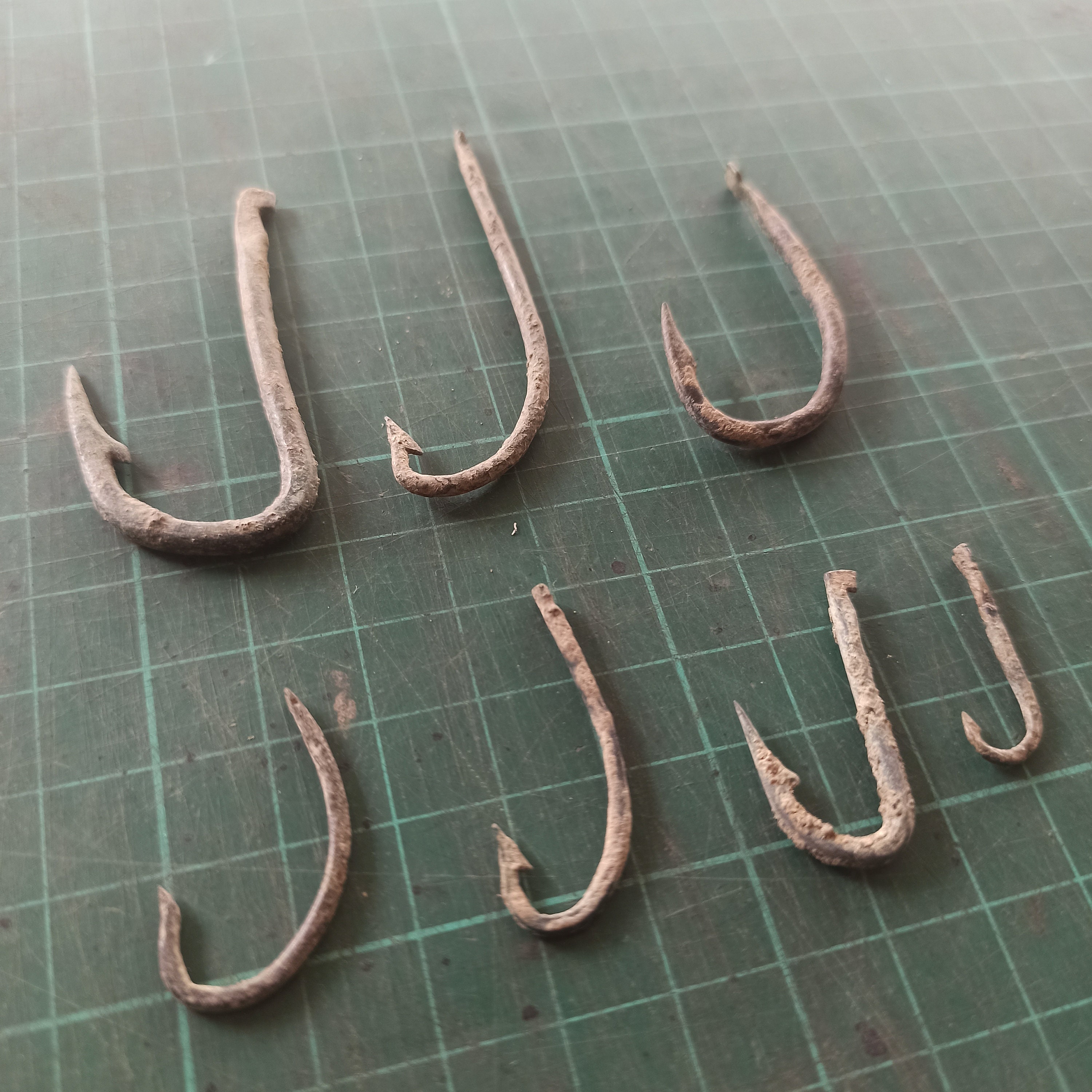 Vintage Bronze Fish Hooks Uncleaned Various Option - Etsy