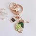 Plant Lover Keychain | Bag Charm | Nature Coffee Lover Gift | Custom ...