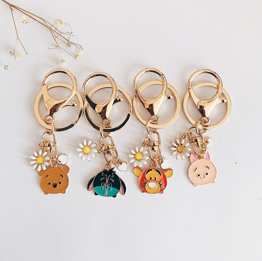 Pooh and Friends Keyring Collection | Bag Charm | Custom Keychain ...