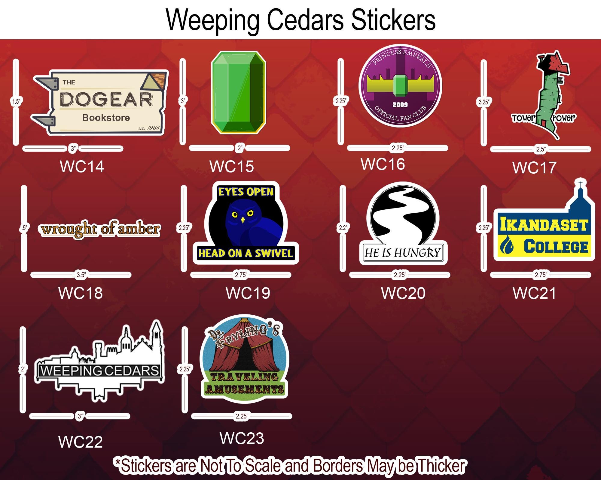 Standard Sticker Pack - Etsy