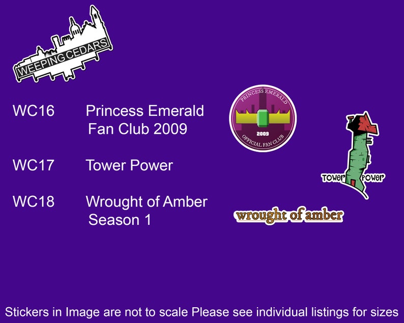 Standard Sticker Pack - Etsy