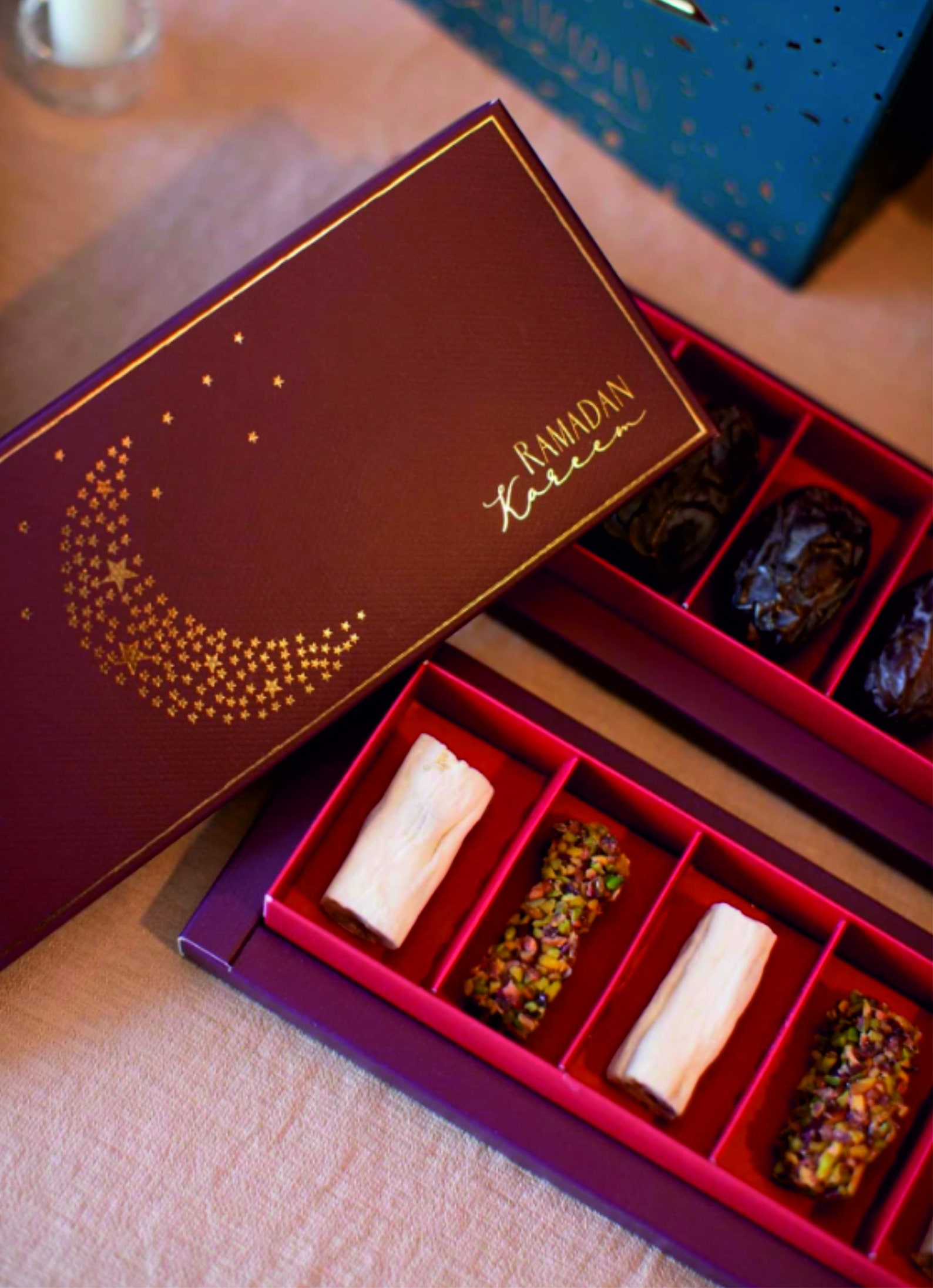 4 Pieces, Ramadan Gift Box, Eid Mubarak Box, Islamic Box, Chocolate Box ...