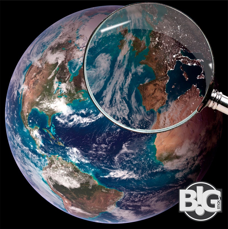 BIG Earth, Terra, Planet, Day/night, Sticker, Wall Decor - Etsy