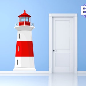 LIGHTHOUSE Big Sticker for Wall Decor - Etsy