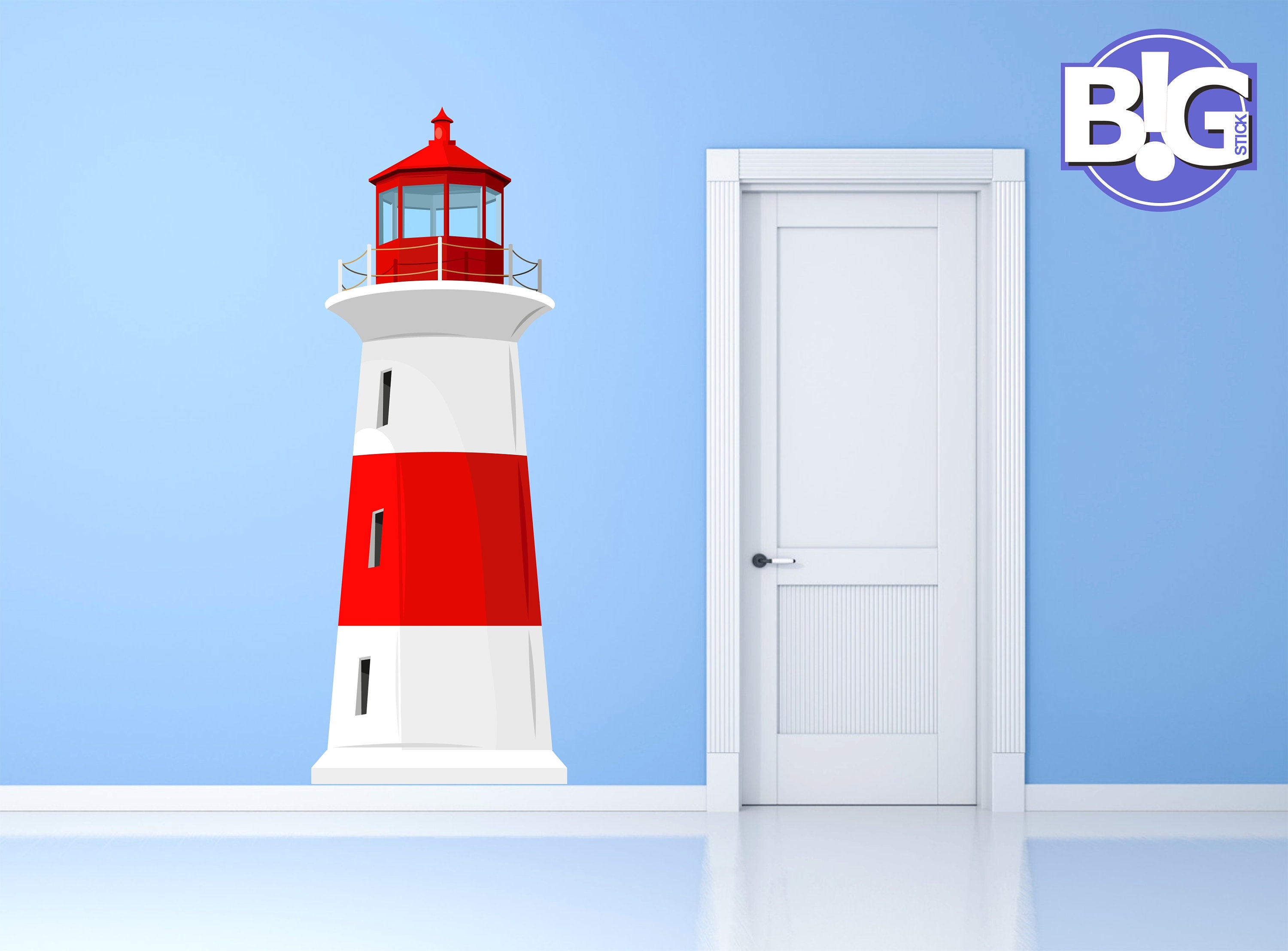 LIGHTHOUSE Big Sticker for Wall Decor - Etsy