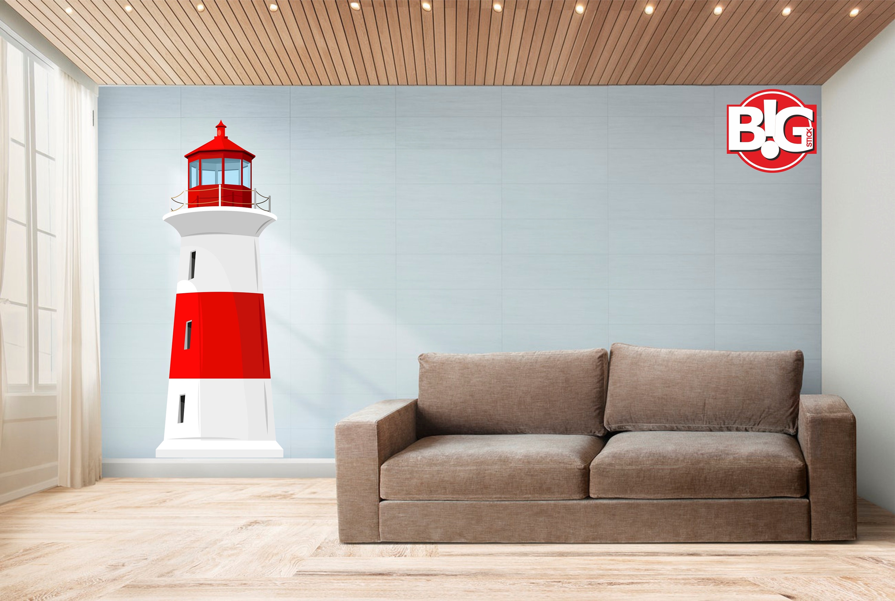 LIGHTHOUSE Big Sticker for Wall Decor - Etsy