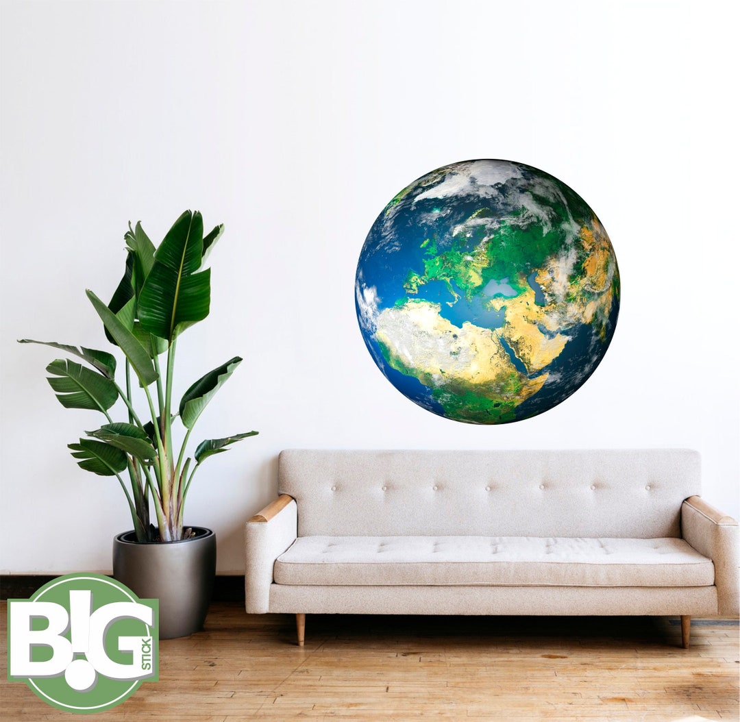 BIG EARTH, Terra, Sticker - Etsy