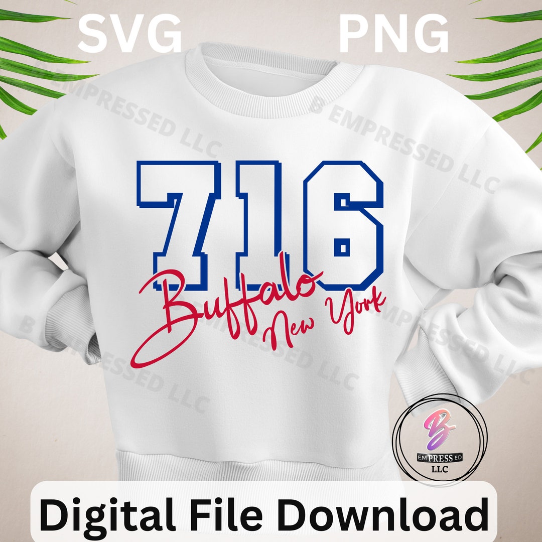 BUFFALO 716 Pride Svg Png New York Svg Png-buffalo 716 Football-svg-png Sports Svg Png Bills ...