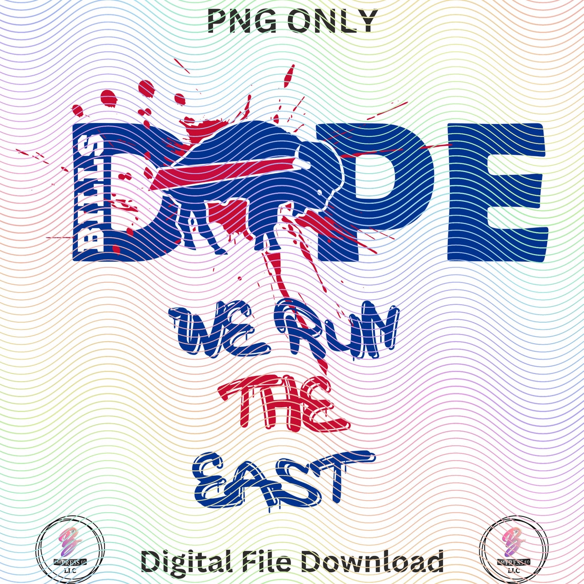 DOPE Buffalo Png We Run the East Png-buffalo Football-png Sports Png ...