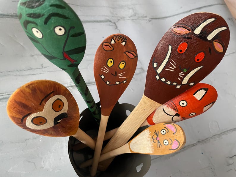 Gruffalo Story Spoons - Etsy UK