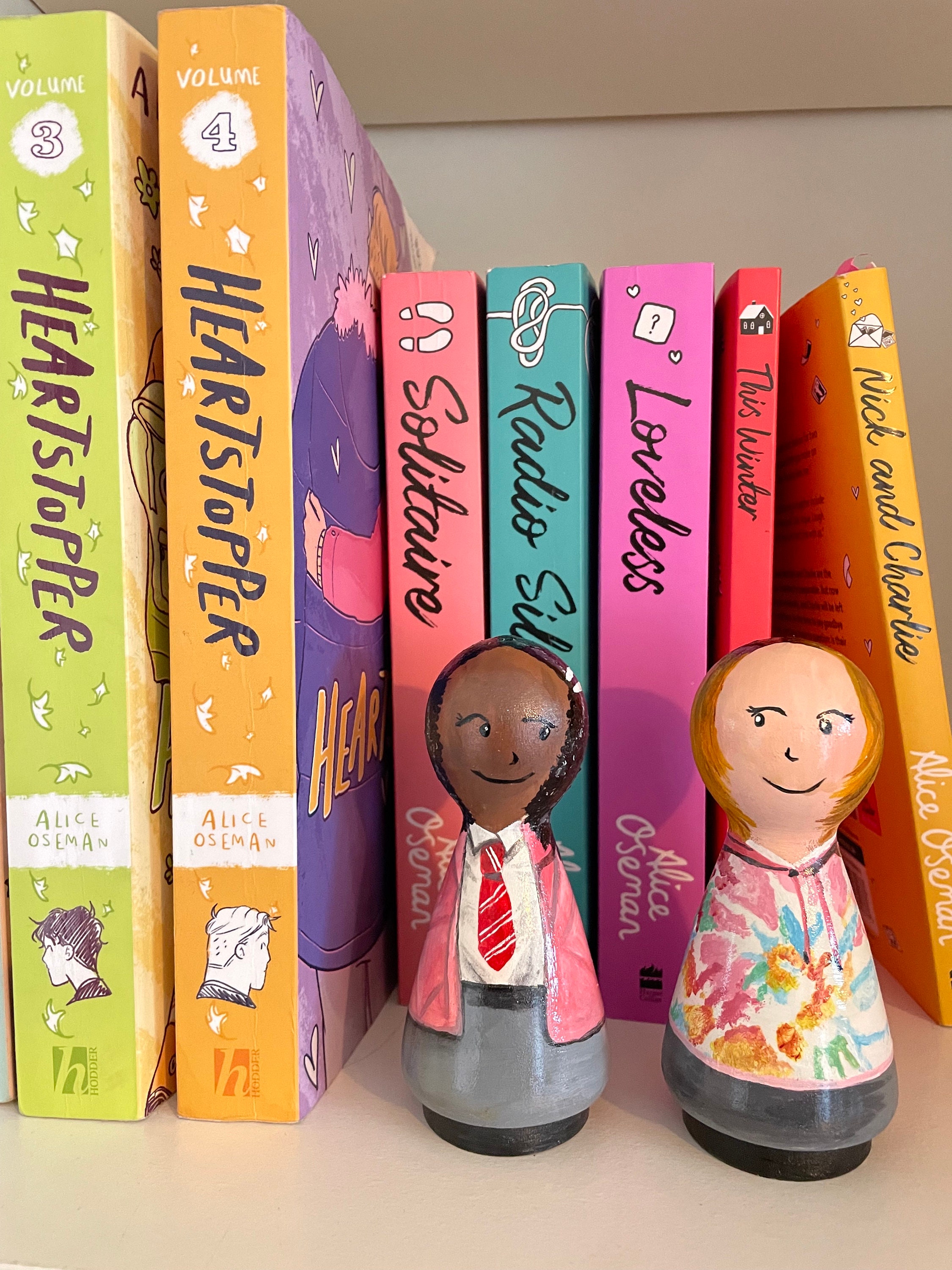 Heartstopper Tara and Darcy Peg Dolls - Etsy