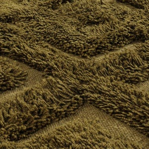 Olive Green Rug for Living Room | Soft Minimalist Aztec & Nordic Design ...