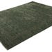Handloom Bordered Gabba Rug Green Wool Rug Handwoven Hand-knotted High ...