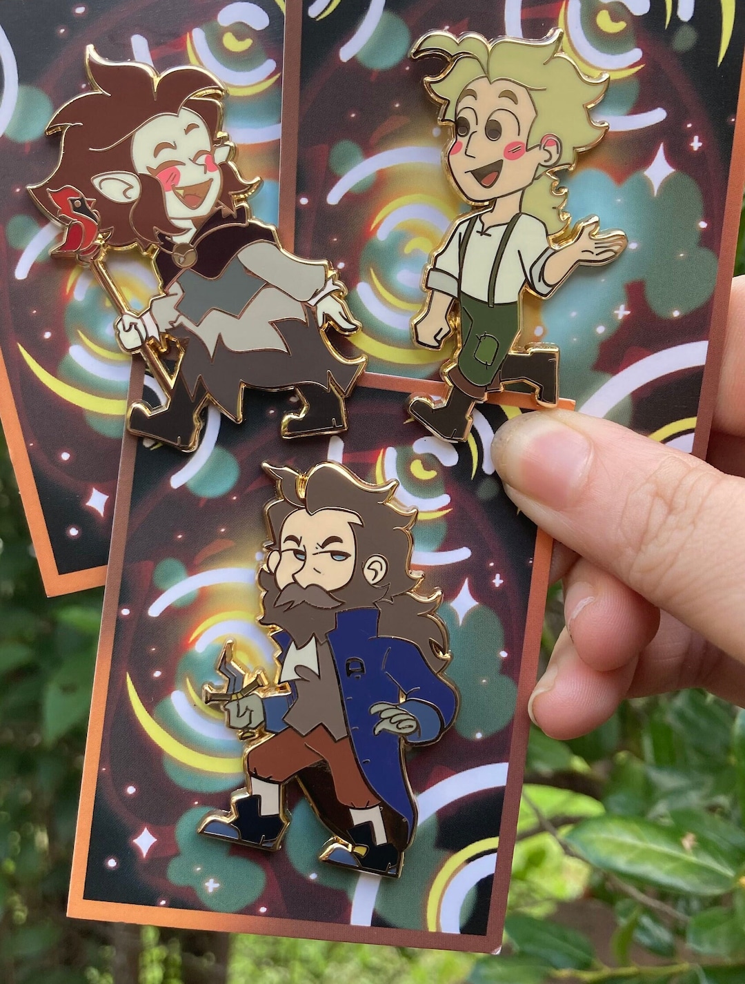 Caleb, Evelyn and Philip Enamel Pins (DISCOUNTED Please Read ...