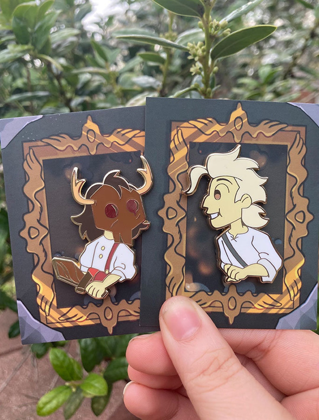 Kid Belos and Caleb Wittebane Enamel Pin the Owl House - Etsy New Zealand