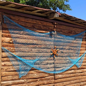 Decorative Fish Net Nautical Party Decor, Nautical Room Decor, Beach ...