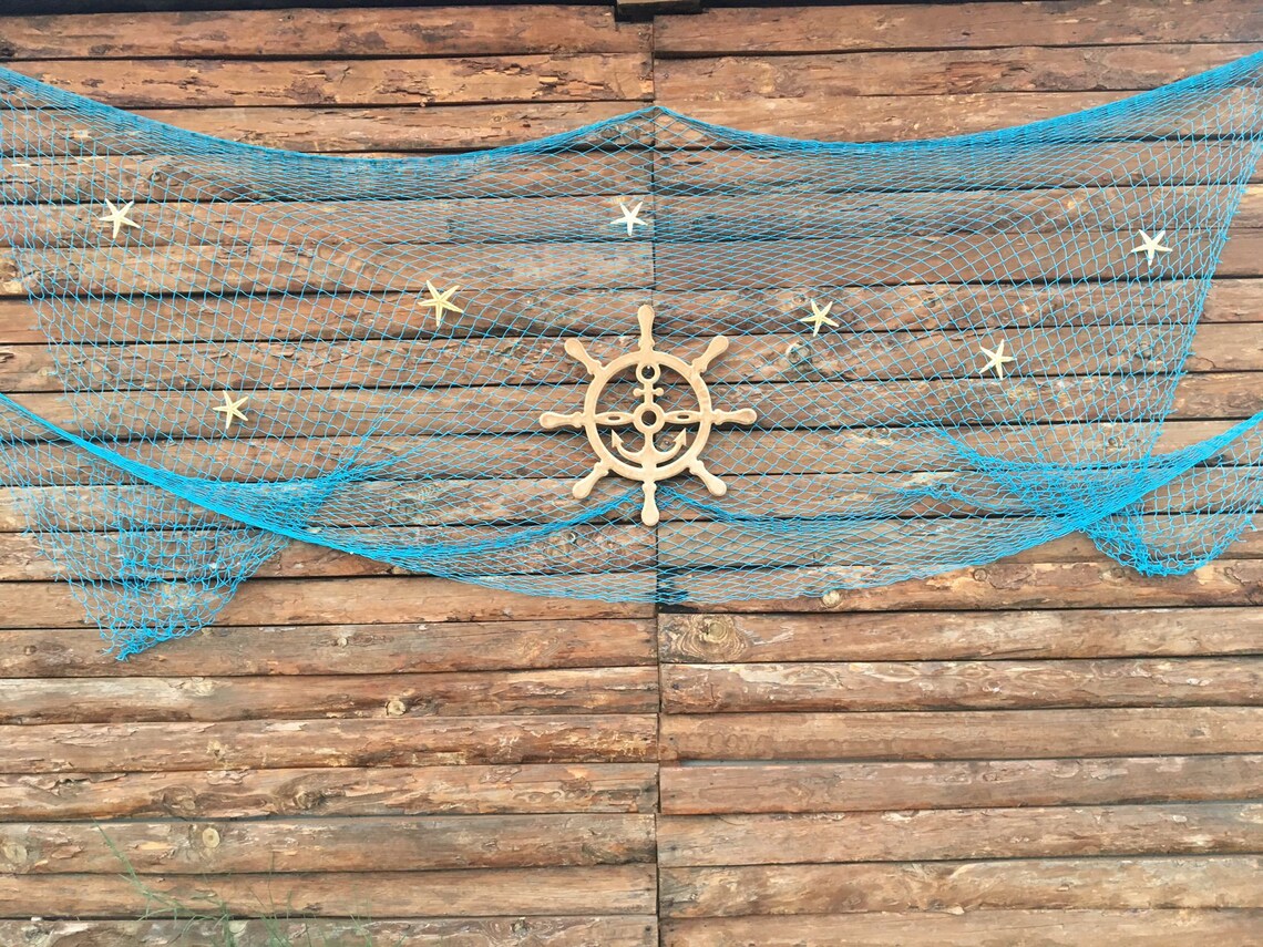 Decorative Fish Net Nautical Party Decor Nautical Room Decor - Etsy