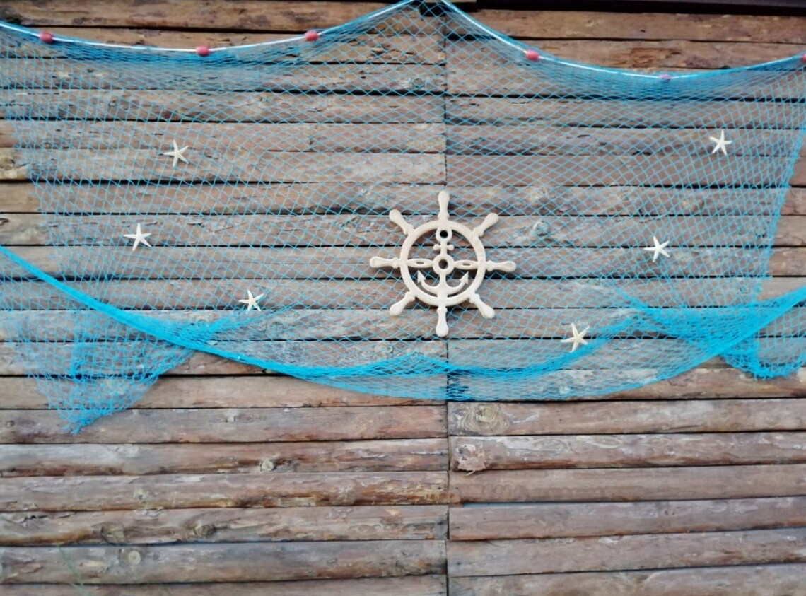 Decorative Fish Net Nautical Party Decor Nautical Room Decor - Etsy
